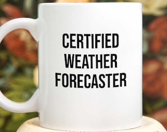 Meteorologist Mug. Weatherman Gift. Meteorology Mug. Funny Weather Mug ...