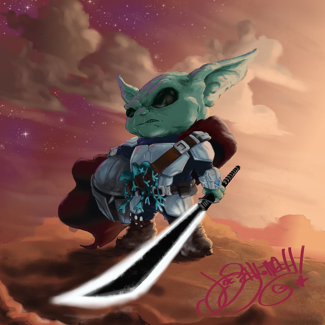 Darth Grogu >:( - Etsy
