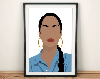 Sade art | Etsy