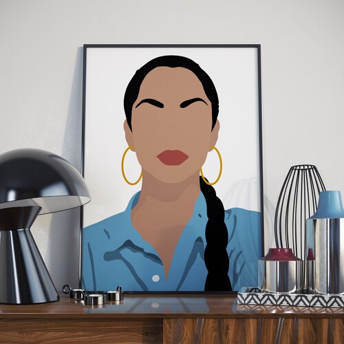 Sade Poster / Sade Print / Stencil Art / Sade / Music Poster / - Etsy