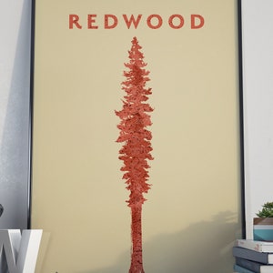 Redwood National Park Poster Art Print - Etsy