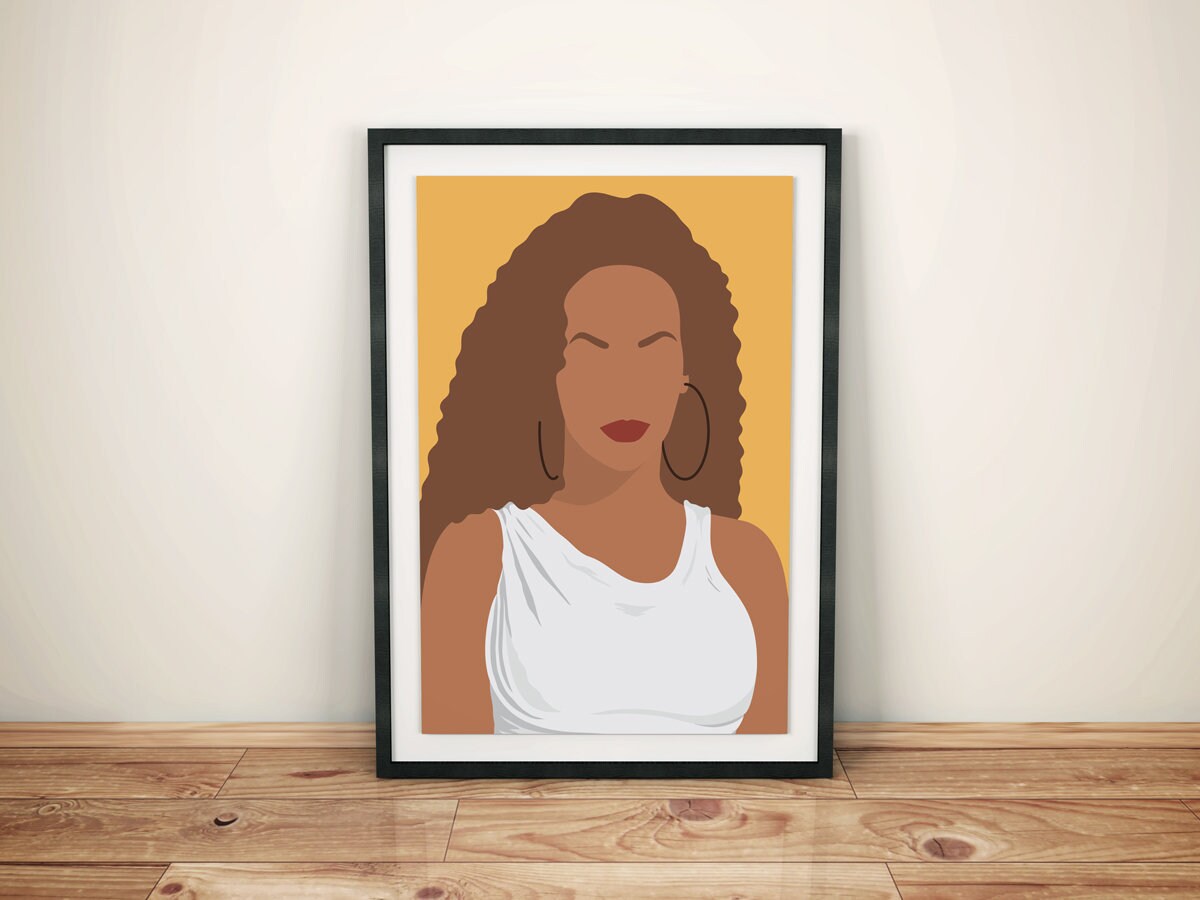 Beyonce Inspired queen Bey Poster Art Print - Etsy