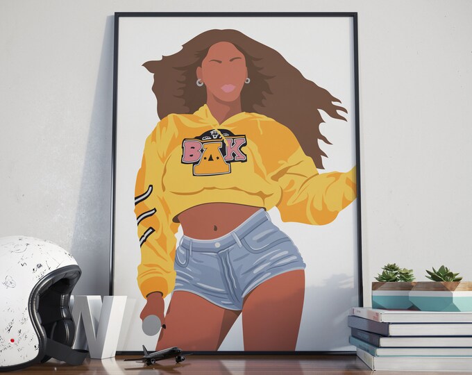 Beyonce Inspired homecoming Poster Art Print - Etsy