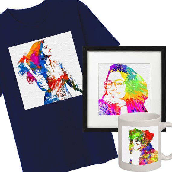 Digital Copy Paint Splatter Pop Art Painting/picture - Etsy