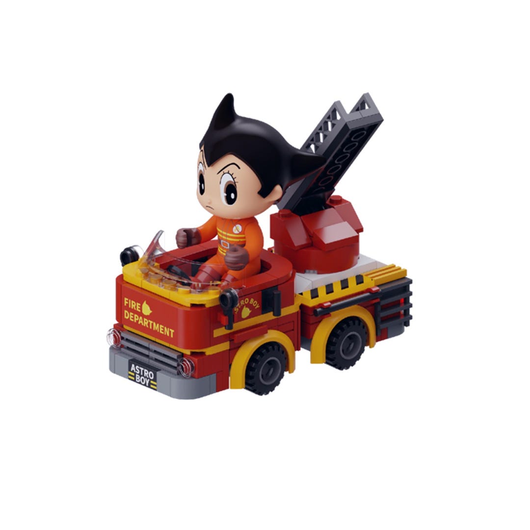 Building Bricks | Astro Boy: Fire Engine - Etsy