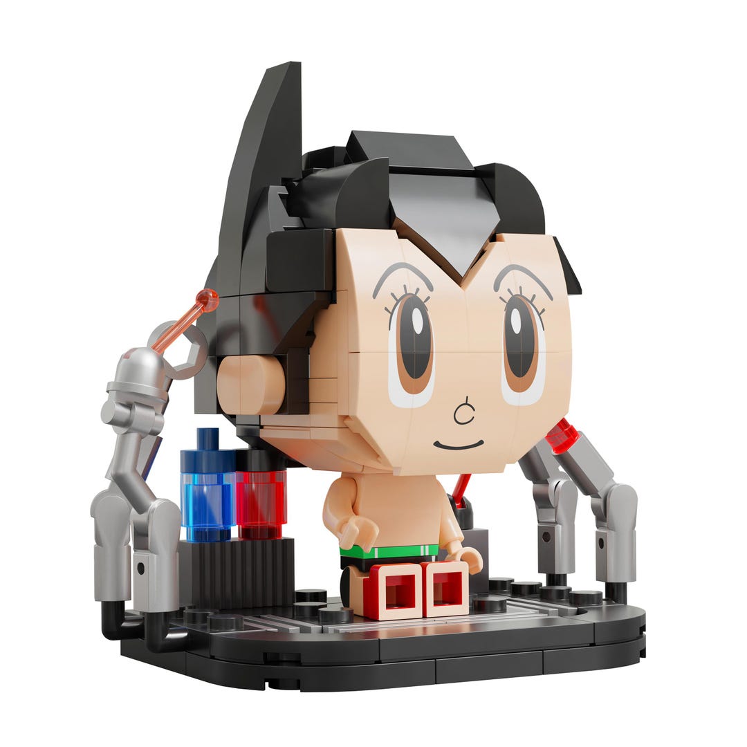 Hands Craft DIY Astro Boy: Mini | Building Bricks - Etsy