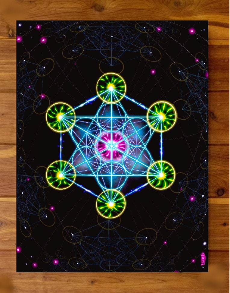 Cubo de metatron - lightfiko