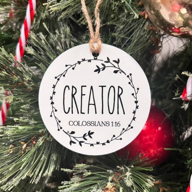 25 Names of Jesus Advent Ornament Set/ Ornaments for - Etsy