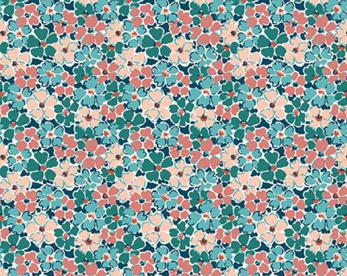 Liberty Fabrics, Winterbourne Collection, Primula Posey C by Riley ...