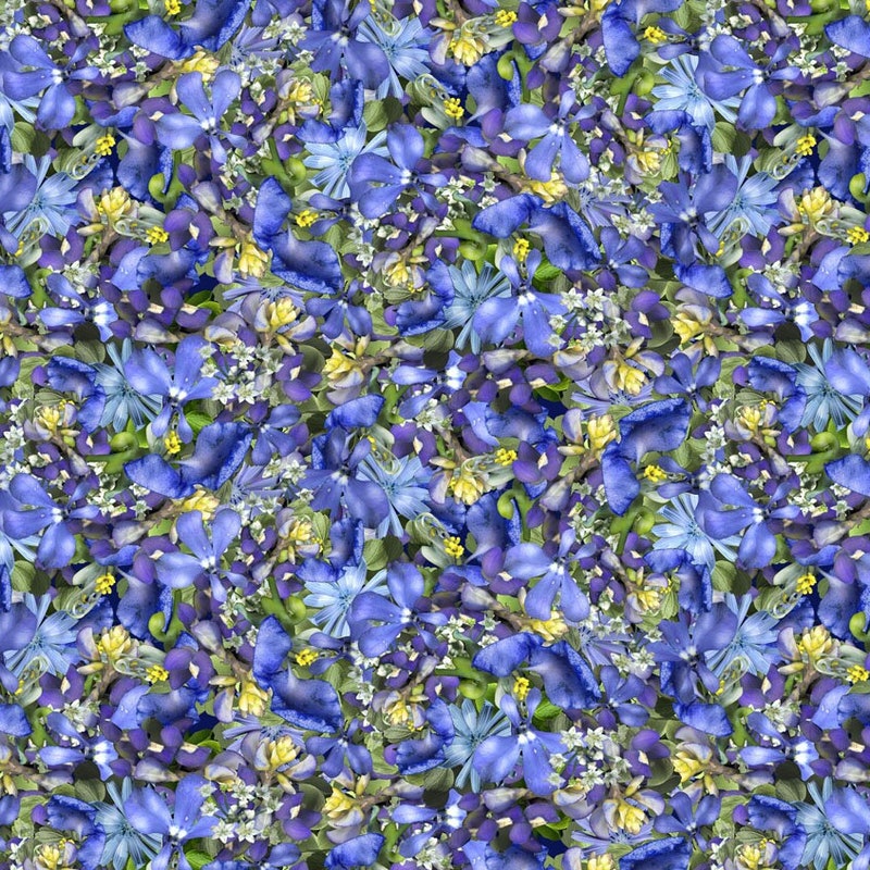 Bluebonnet Fabric - Etsy