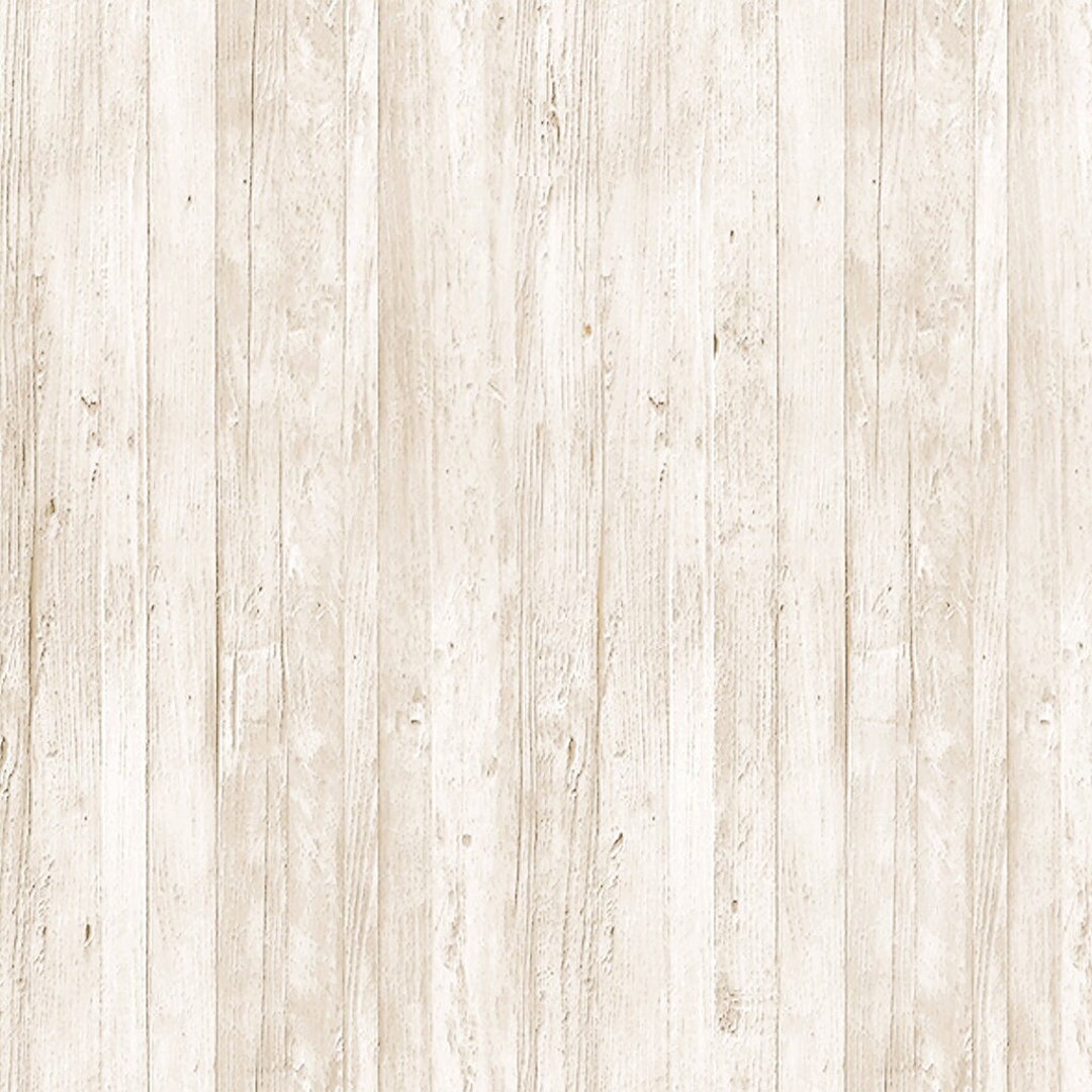 Whitewashed Barn Wood Fabric, Enjoy the Little Things Clothworks Wood ...