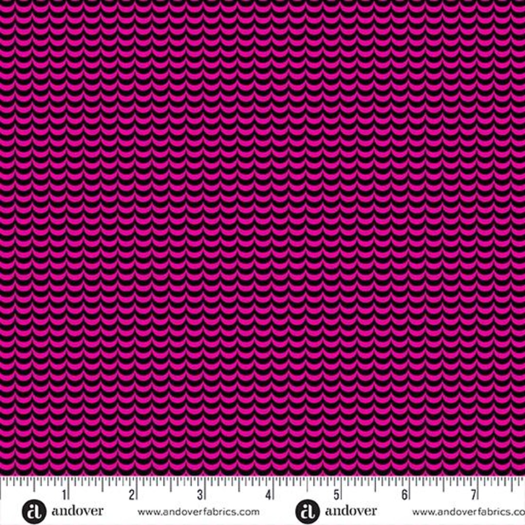 Drape in Scream - Phantasm - Libs Elliott for Andover, Hot Pink Quilt ...
