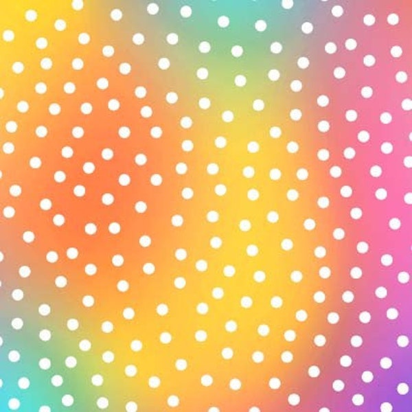 Ombre Dot Fabric - Etsy