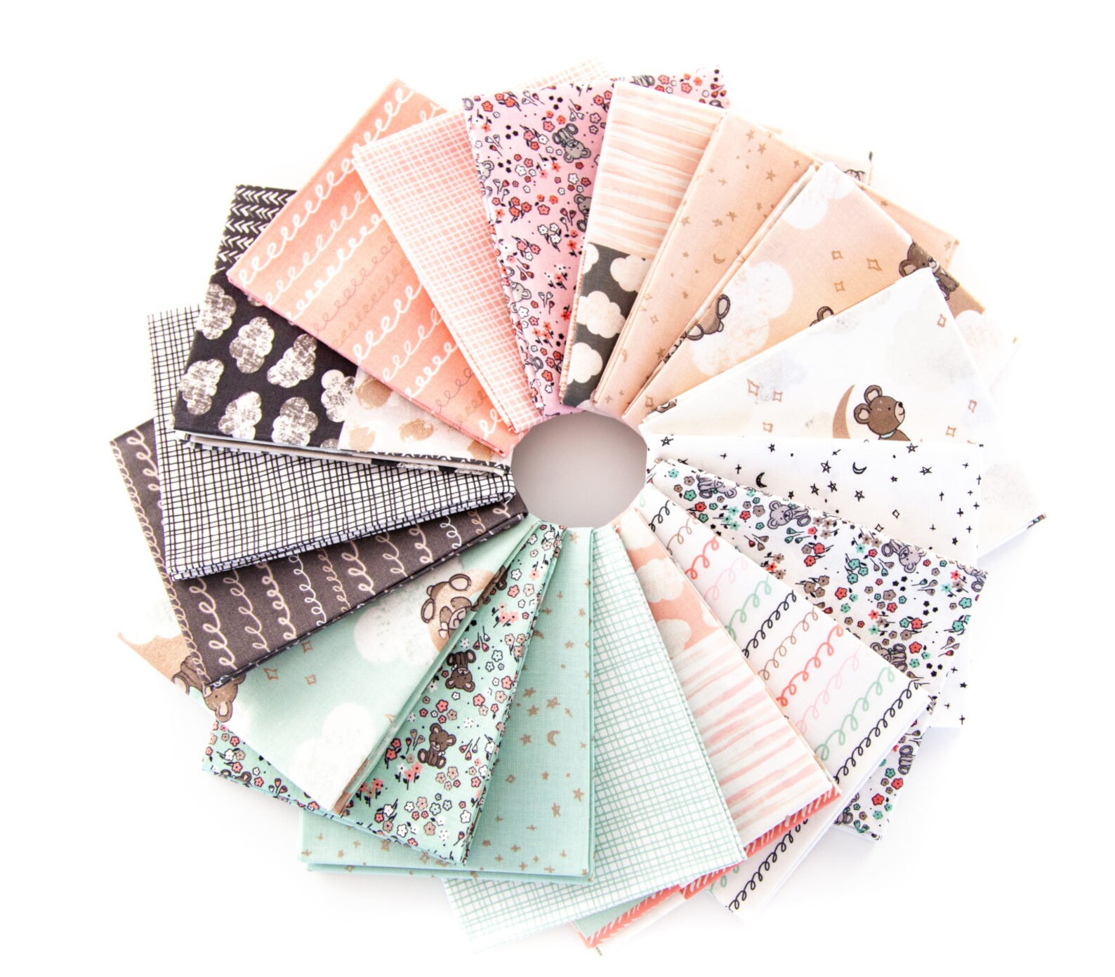 Neutral Baby Quilt Fabric Cheater Quilt Fabric Sleep - Etsy