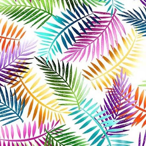 Palm Leaf Fabric - Etsy