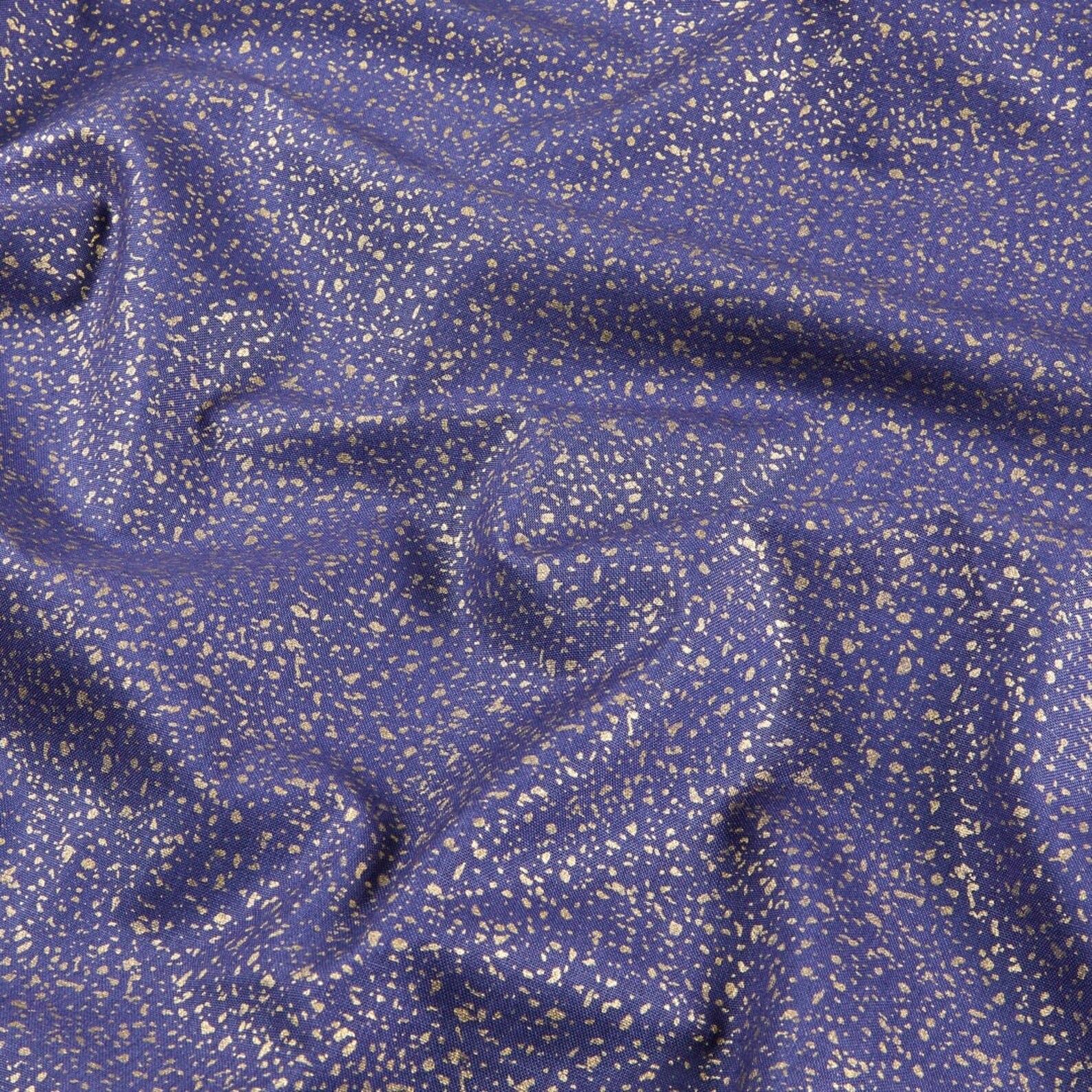 Metallic Sparkle Fabric-- Written in the Stars, Granite in Purple ...