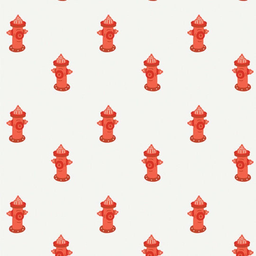 Fire Hydrant Fabric, Oh Woof by Art Gallery-- Potty Break, Dog Lover ...