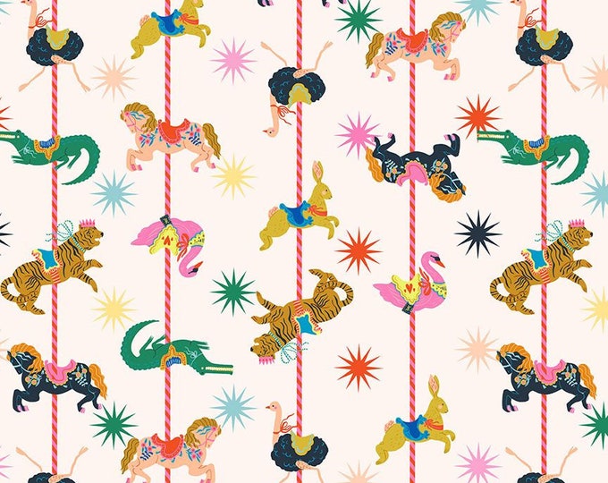 Circus Quilt Fabric, Ticket to Ride, Dear Stella -- Carousel ...