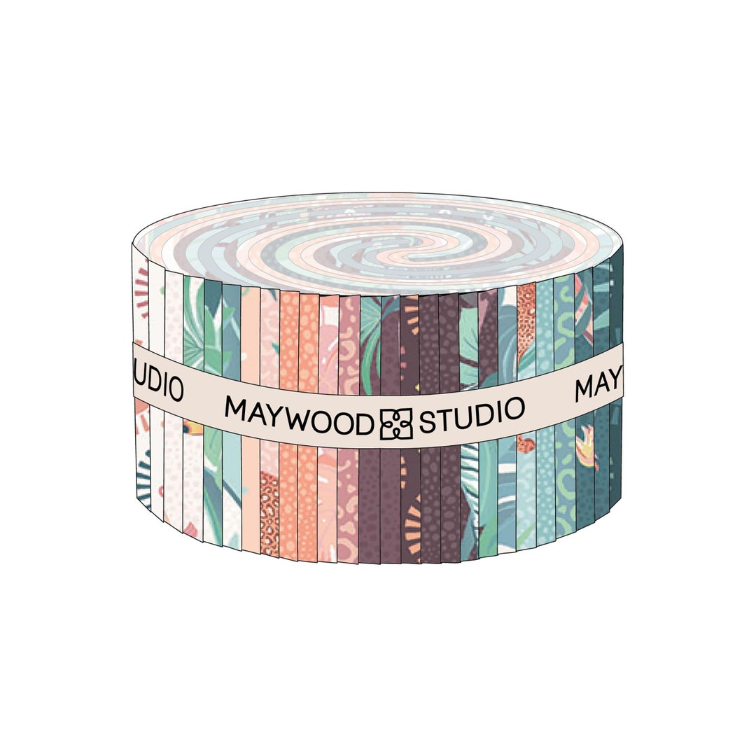 Wild Side -- Jelly Roll -- Maywood Studios, 40 Strips of 2.5"x44 ...
