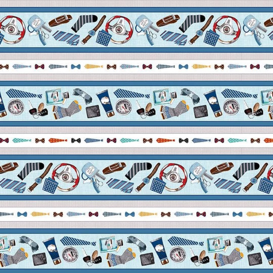 Border Stripe -- Fresh Cologne, Blank Quilting -- Men's Accessories ...