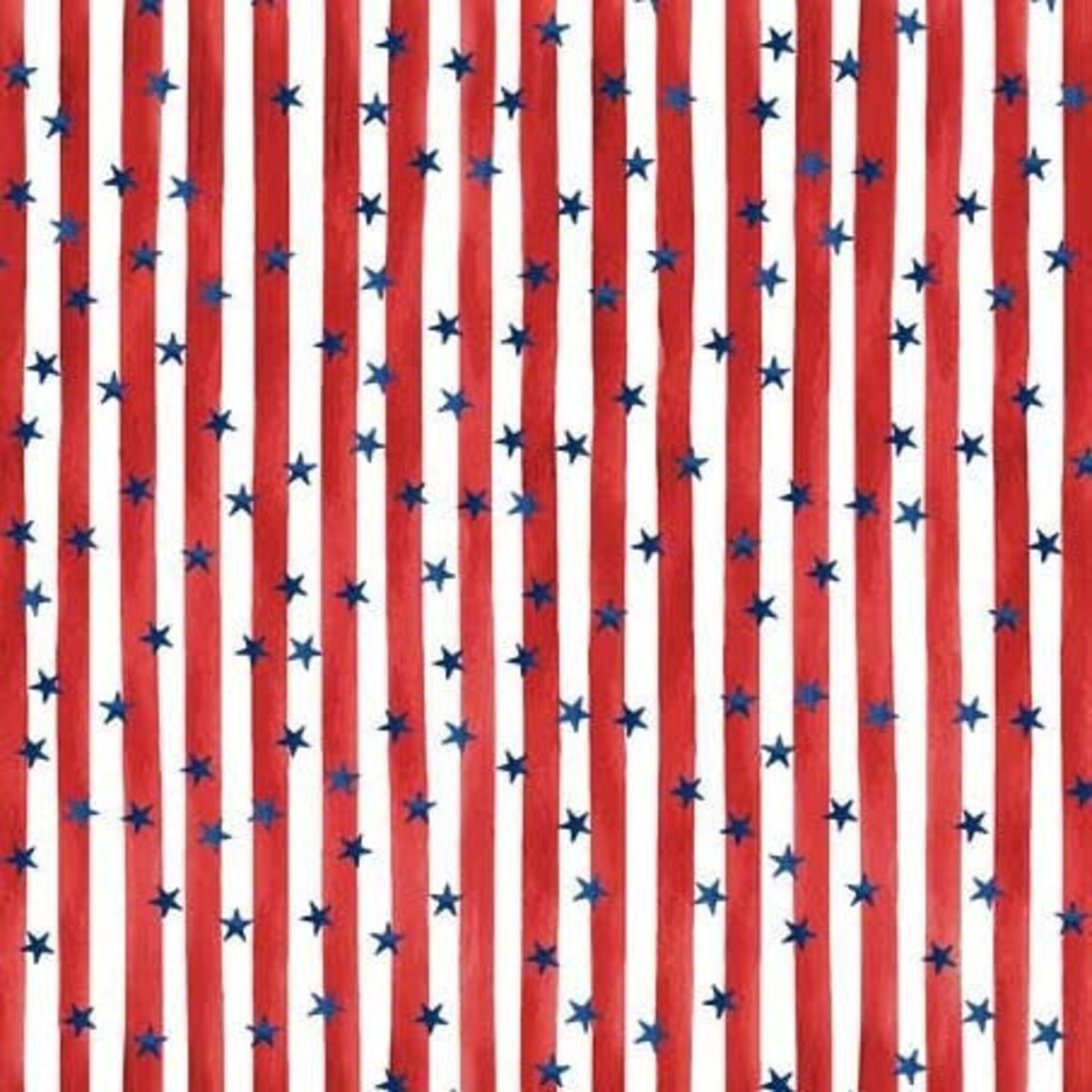 American Flag Stripe Fabric Land That I Love Broad Stripes | Etsy