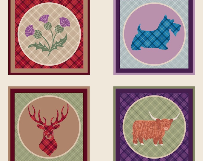 Small Things Celtic -- Thistle on Cream Check -- Lewis & Irene, Celtic ...