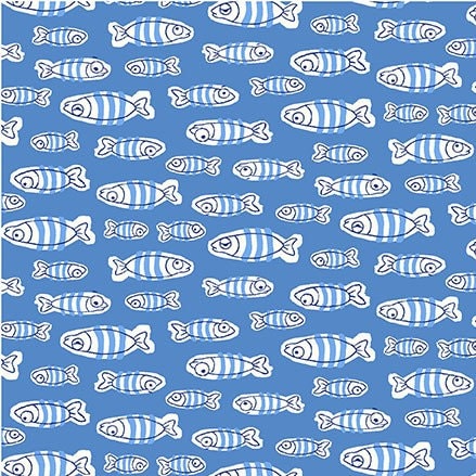 Whales Fabric Make a Splash by Michael Miller Fish Tales | Etsy