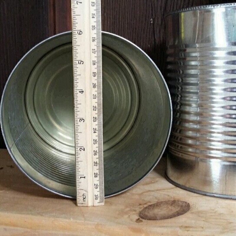 Empty Tin Cans - Etsy