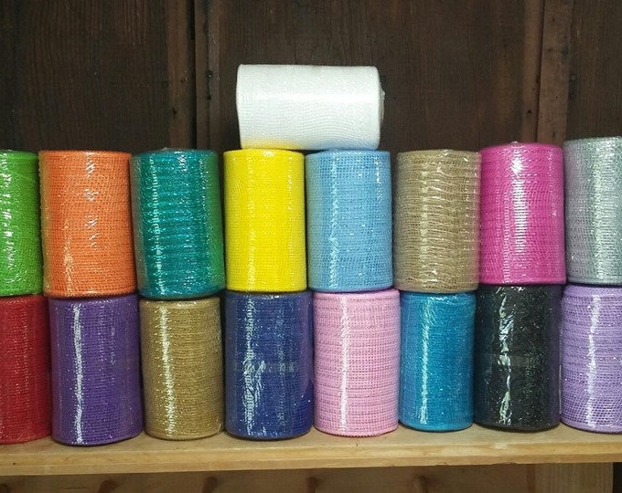 Deco Mesh Ribbon Rolls - Etsy