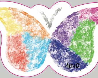 Adhd Butterfly | Etsy