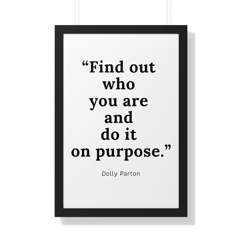 Dolly Parton Quote Poster - Etsy
