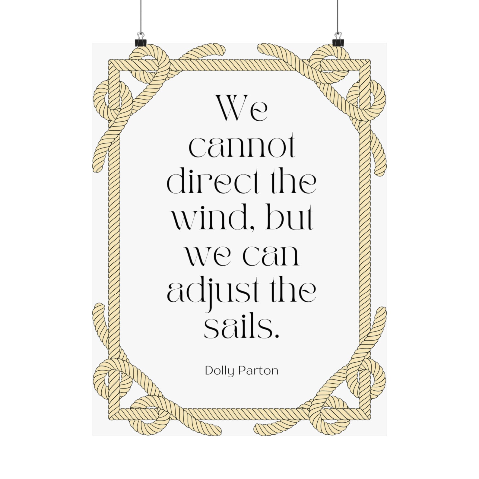 Sailing Poster, Dolly Parton Quote, Motivational Poster - Etsy