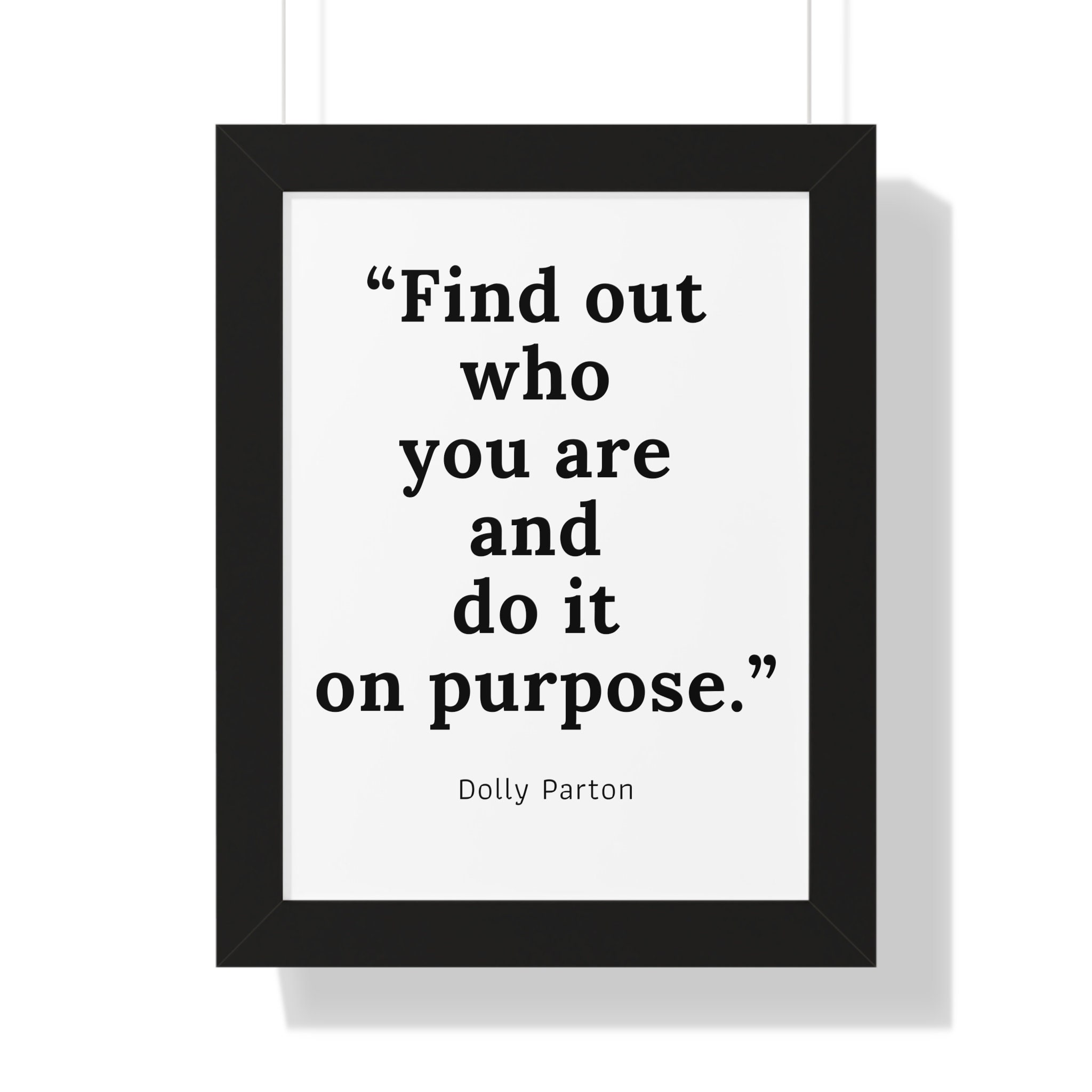 Dolly Parton Quote Poster - Etsy