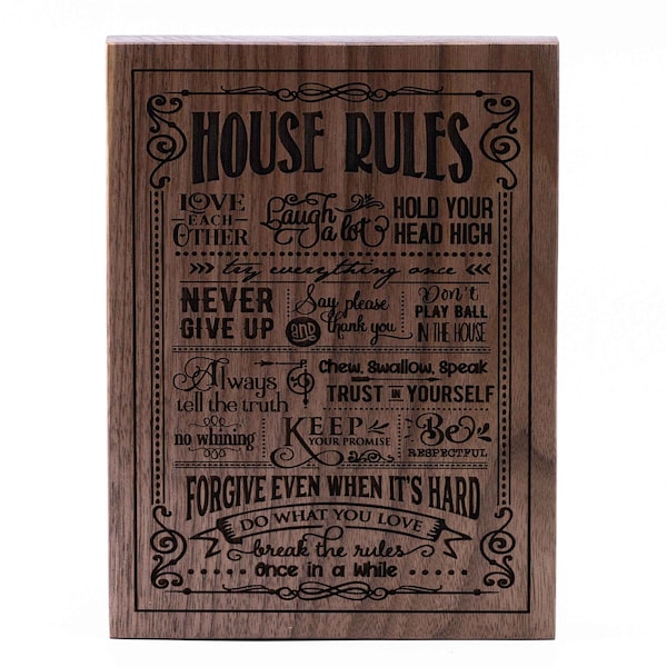 Wood House Sign - Etsy