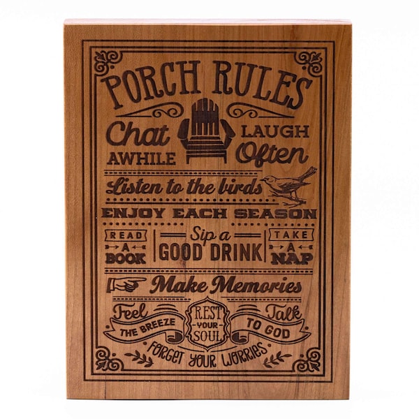 Cottage Rules - Etsy