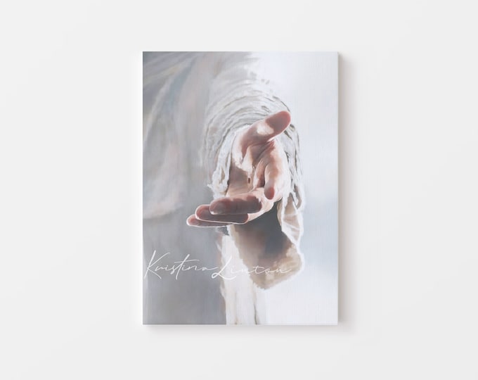 Canvas Wrap Print Jesus Christ Religious Painting Christian - Etsy