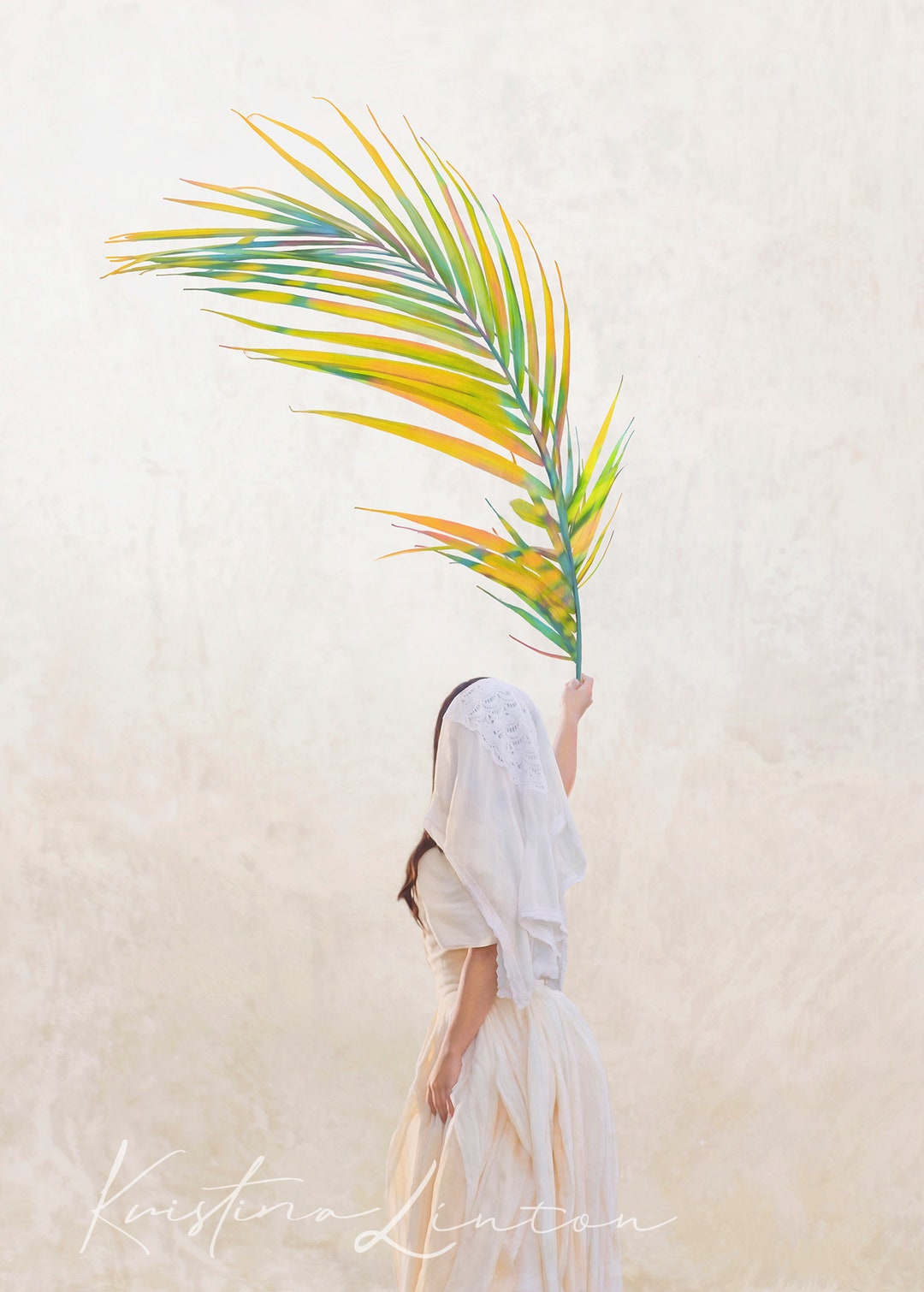 Art Print, Palm Sunday, Christian Art, Palm Leaf, Home Decor, Religious ...