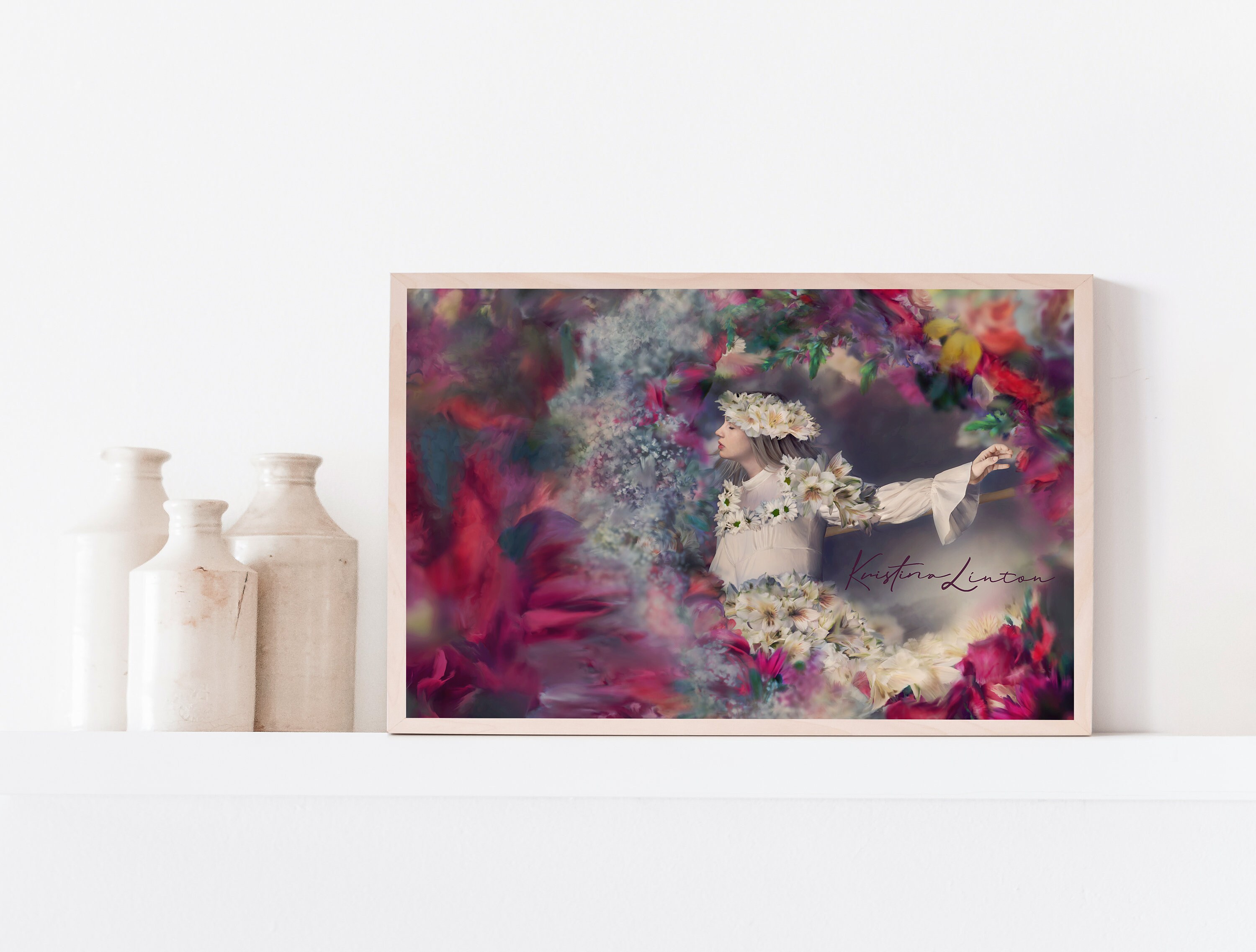 Art Print, LDS, Iron Rod, Nephi's Dream, Book of Mormon, Religious ...