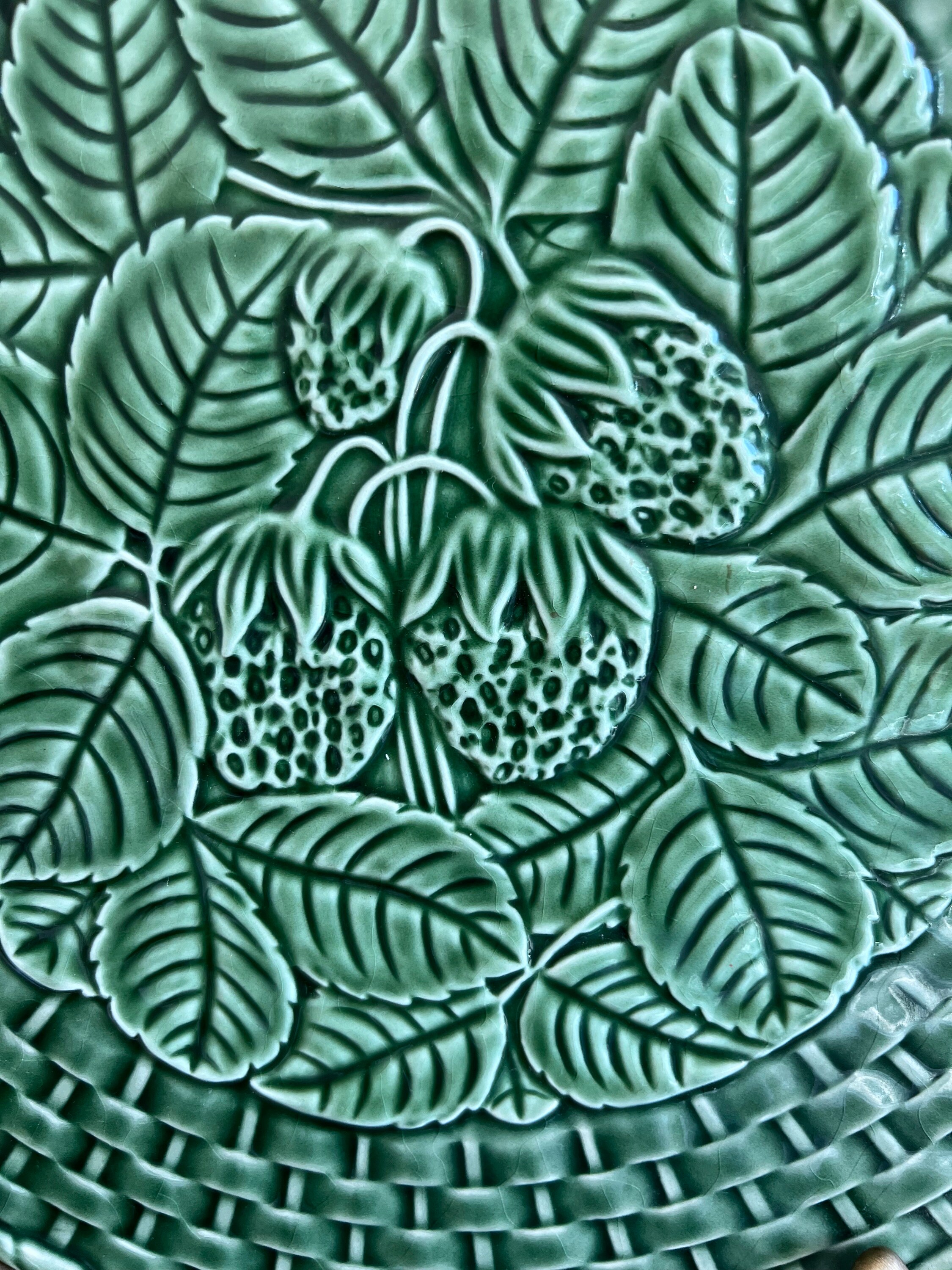 Bordallo Pinheiro Cake Platter Made in Portugal RARE - Etsy