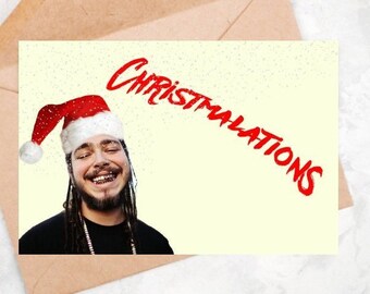 Post malone card | Etsy