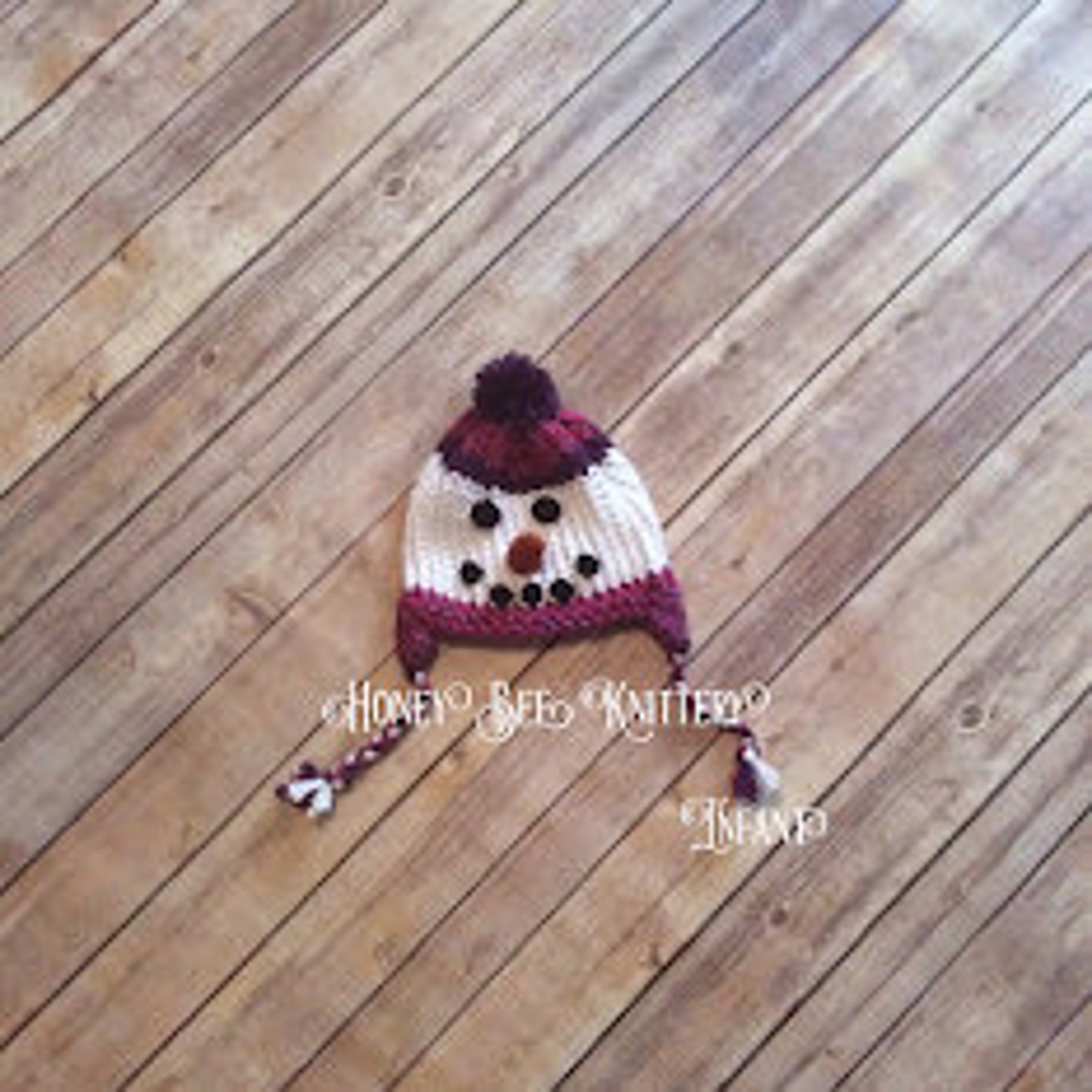 Snowgirl Hat PATTERN ONLY - 6 Sizes Included; Pink, Purple, Tweed ...