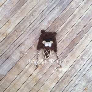 Beaver Hat - 6 Sizes Available, READY TO SHIP; Animal, Beaver Dam, Big ...