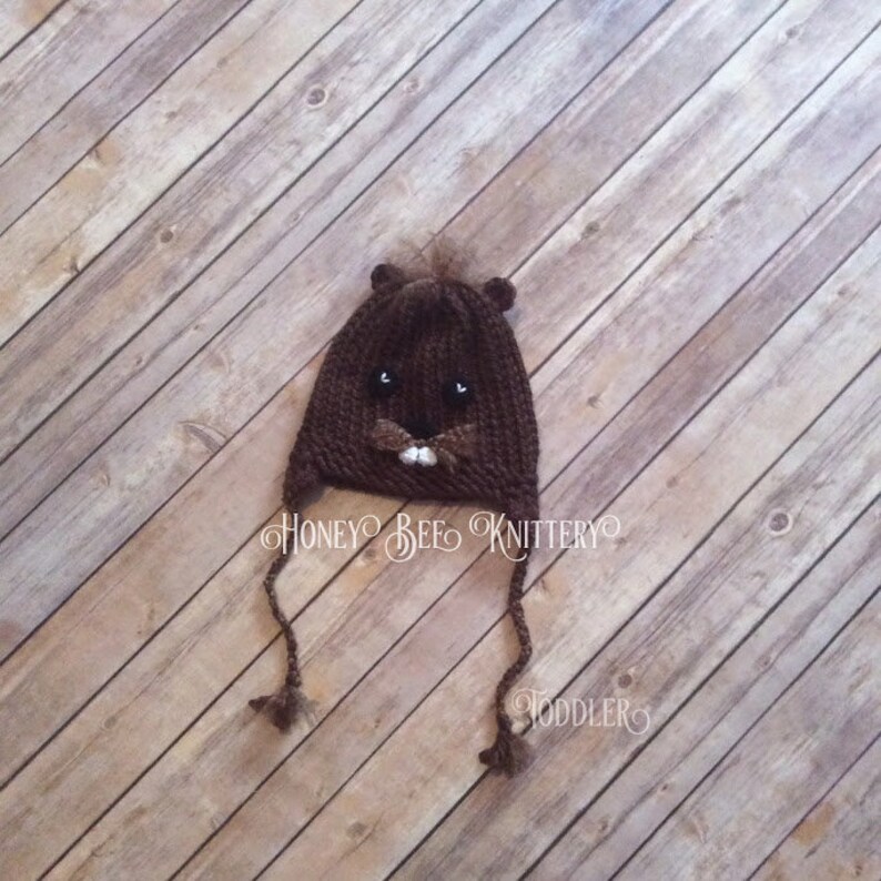 Gopher or Groundhog Hat PATTERN ONLY 6 Sizes Included - Etsy