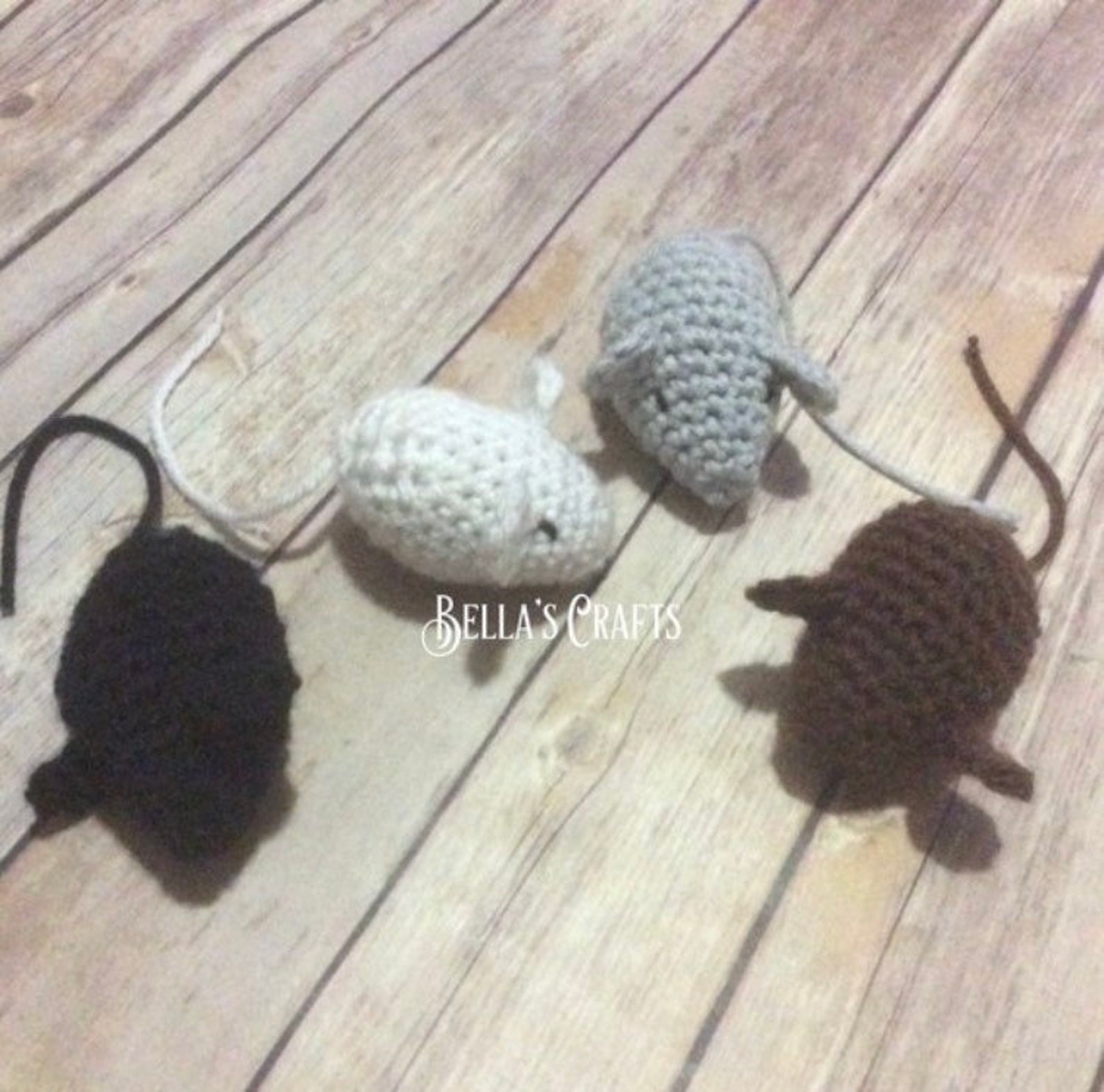 Catnip Mouse PATTERN ONLY No Sew Crochet Pattern Approx 3 | Etsy