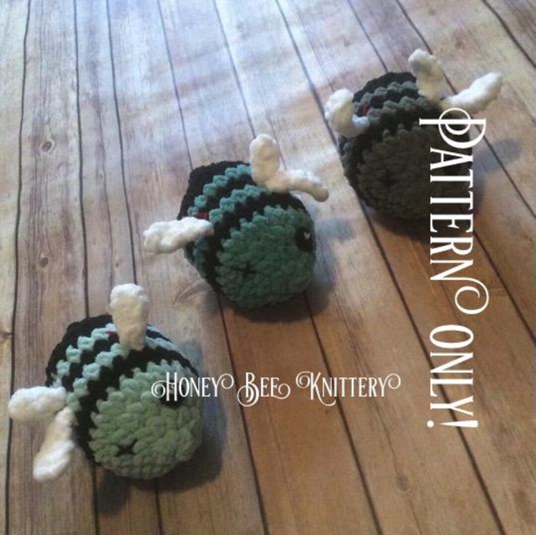 Zom Bee Amigurumi PATTERN ONLY; Crochet Pattern, Easy to Intermediate ...