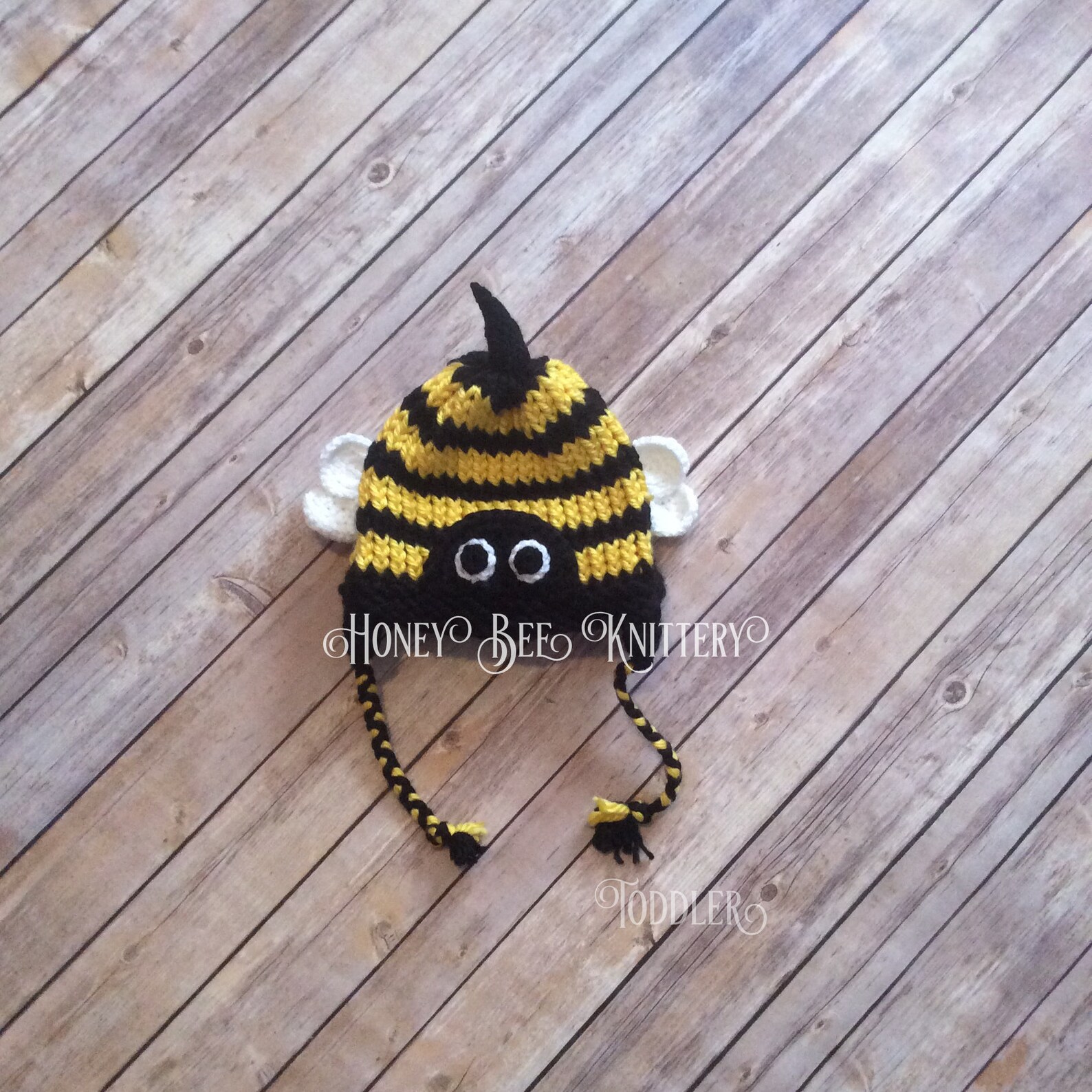 Honey Bee Hat PATTERN ONLY - 6 Sizes Included; Beehive, Bug, Buzz ...