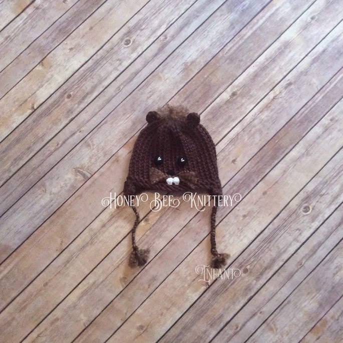 Gopher or Groundhog Hat PATTERN ONLY 6 Sizes Included | Etsy