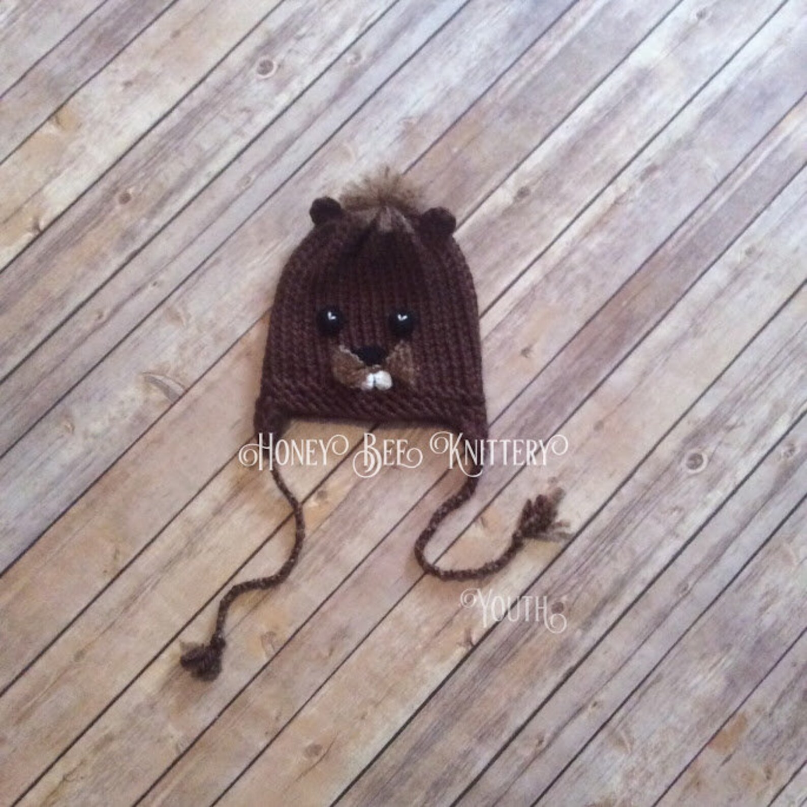Gopher or Groundhog Hat PATTERN ONLY - 6 Sizes Included; Animal ...