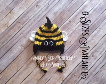 Beehive Hat 6 Sizes Available READY TO SHIP Gold Bee | Etsy
