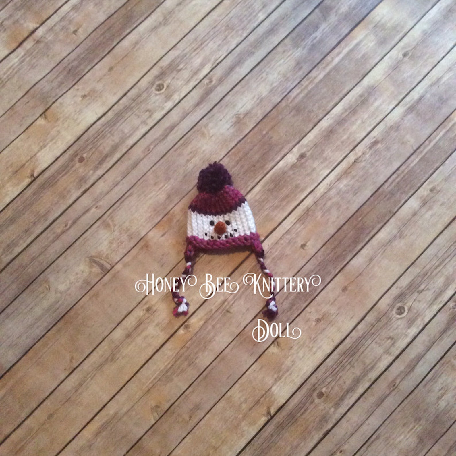 Snowgirl Hat PATTERN ONLY - 6 Sizes Included; Pink, Purple, Tweed ...
